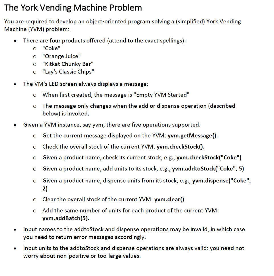 Solved In Java please and Requirements: * - Any use of Java | Chegg.com