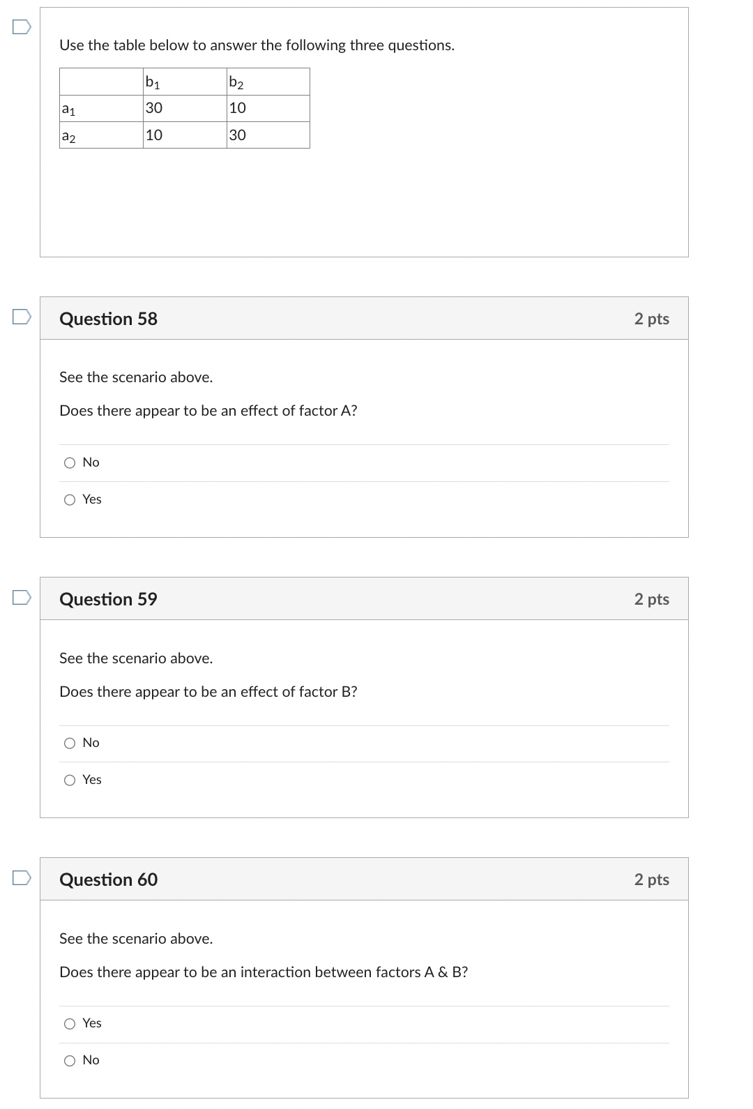 Solved Use the table below to answer the following three | Chegg.com