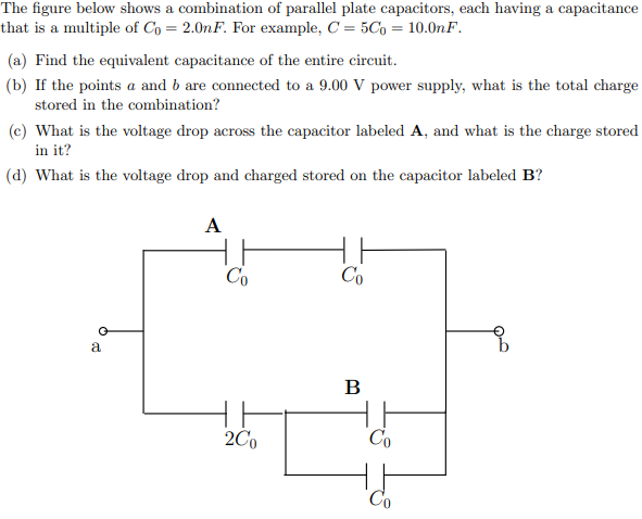 Solved The figure below shows a combination of parallel | Chegg.com