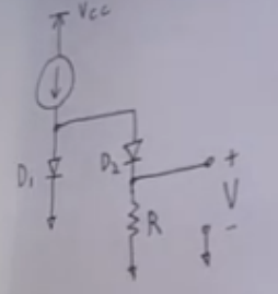 Solved In the circuit shown below, both diodes are identical | Chegg.com