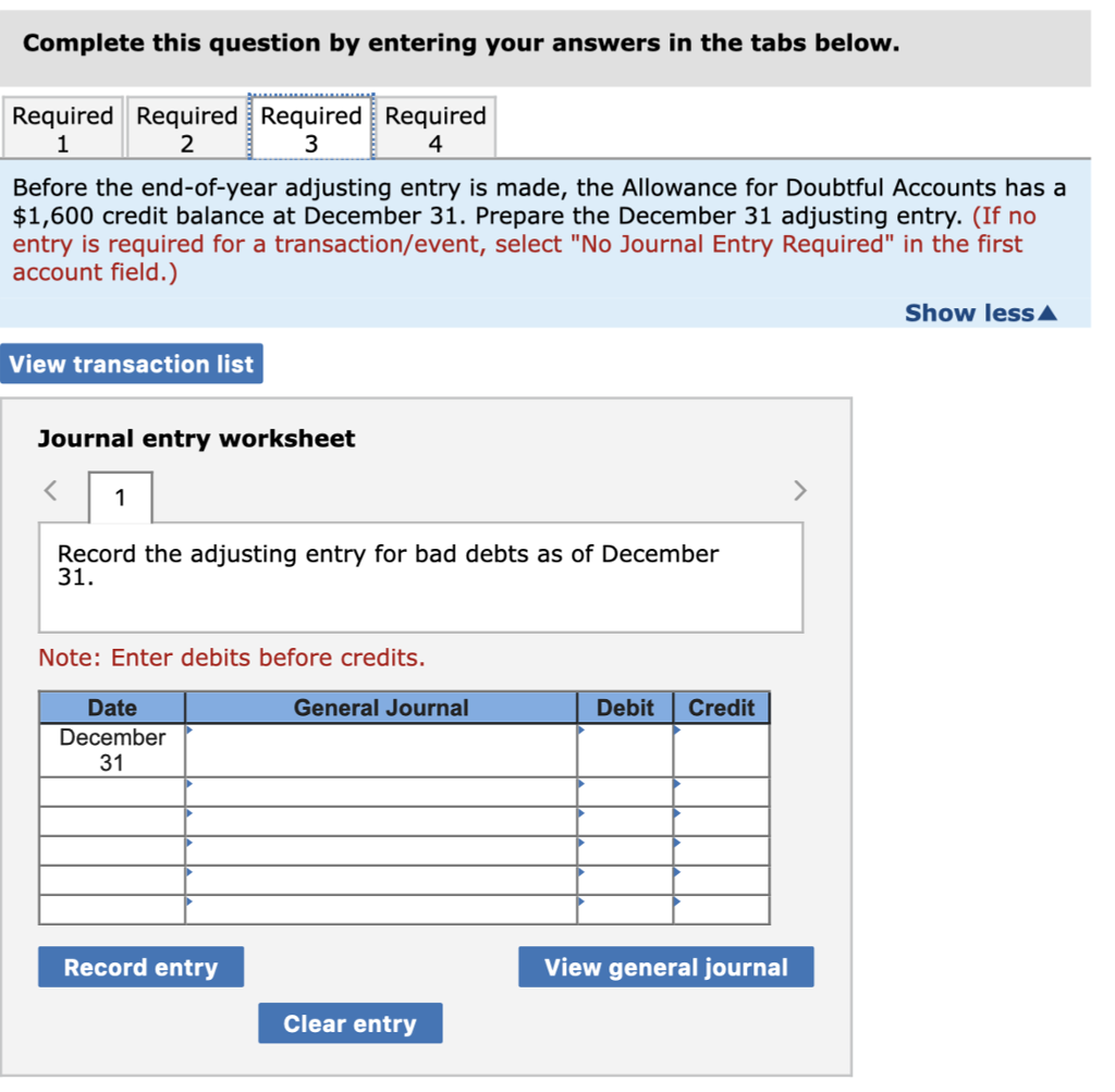 Solved E8-8 Recording and Reporting Allowance for Doubtful | Chegg.com
