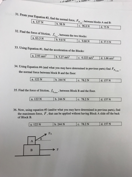 Solved V. Block A of mass 10 kg sits on top of Block B of | Chegg.com