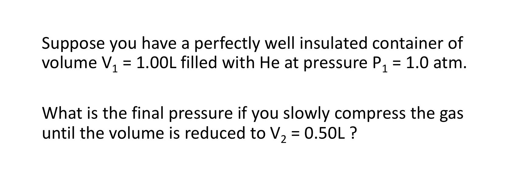 Solved I. Two inert gases A and B are kept separate by a | Chegg.com