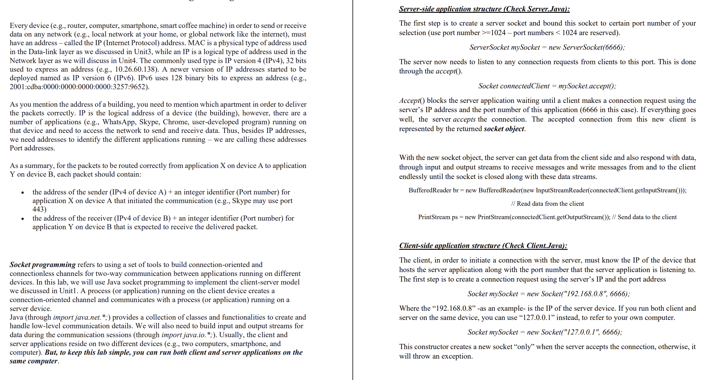 Server-side application structure (Check | Chegg.com