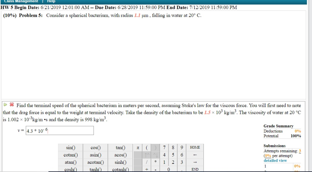 Solved Class Management Help HW 5 Begin Date: 6/21/2019 | Chegg.com