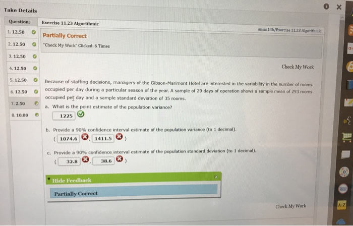Solved Take Details Question: Exercise 11.23 Algorithmic | Chegg.com