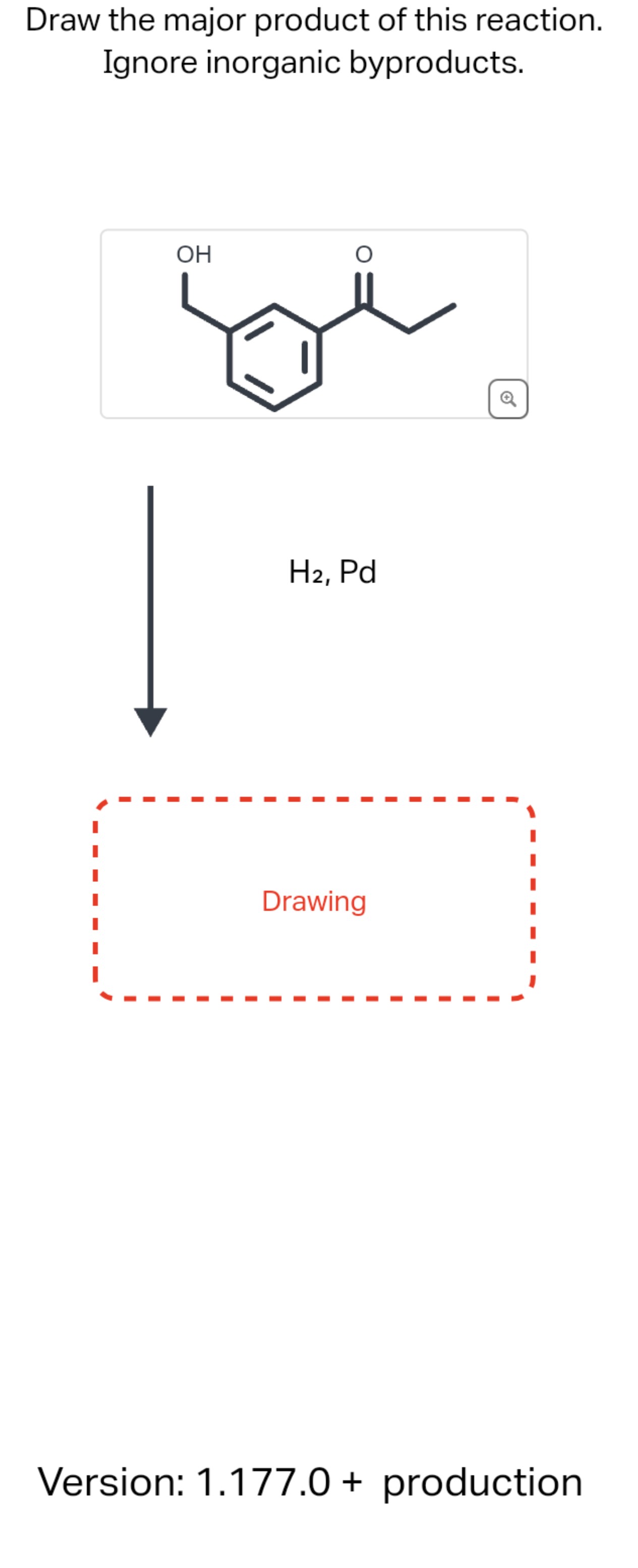Solved Draw the major product of this reaction.Ignore | Chegg.com