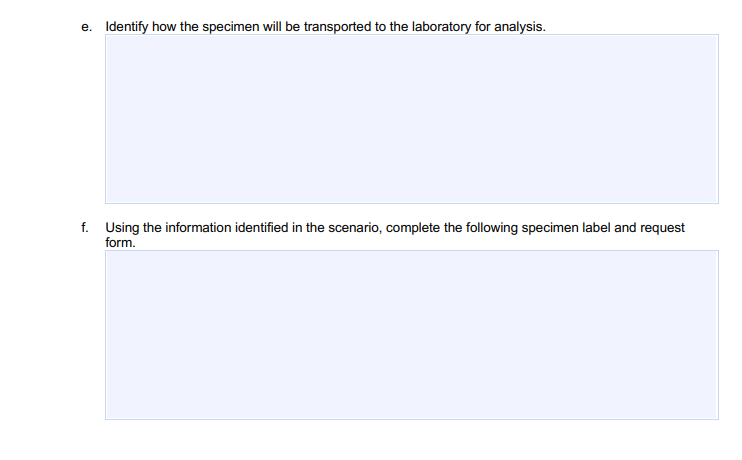 Solved Instructions: Read the scenario below and complete | Chegg.com