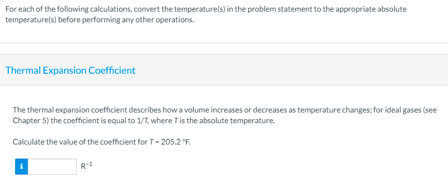 Solved For each of the following calculations, convert the | Chegg.com