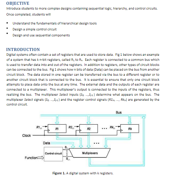 Solved OBJECTIVE Introduce students to more complex designs | Chegg.com
