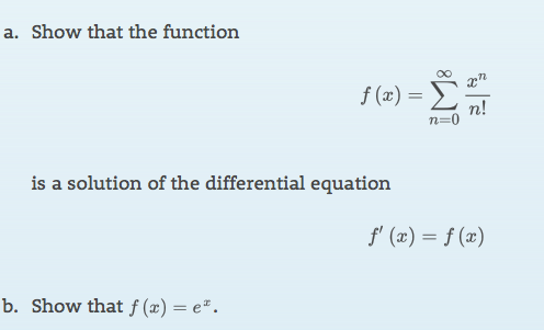 Solved For part (b) use the fact that the dierential | Chegg.com