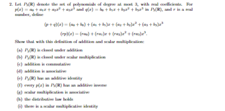 Solved This is from Linear algebra and having trouble | Chegg.com
