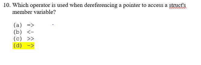 Solved 4. Which line of code assigns a char variable | Chegg.com