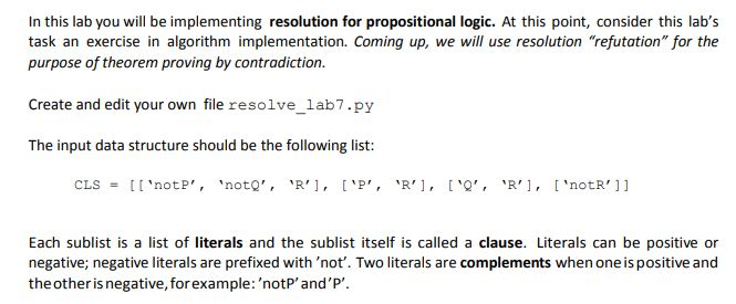 The objective of resolution refutation is to prove | Chegg.com