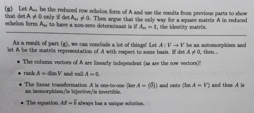 Solved Linear Independence of Vectors: independence of a set | Chegg.com