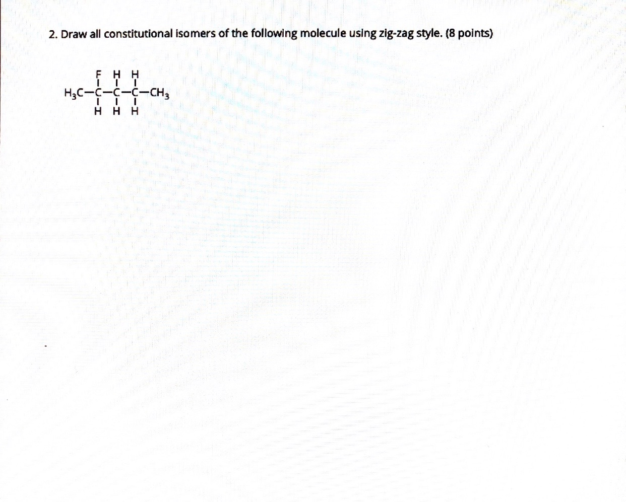 Solved 2. Draw all constitutional isomers of the following | Chegg.com