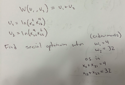 W(v1,v2)=v1+v2v1=ln(x112x124)v2=ln(x214x222) | Chegg.com