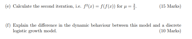 Solved f(xt), The following model is an approximation of the | Chegg.com
