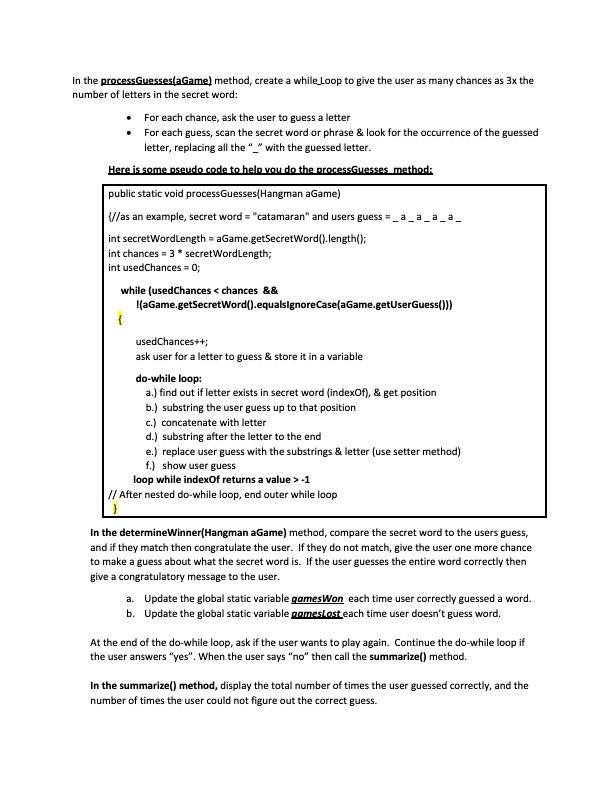 Solved I have completed most of the code for the challenge | Chegg.com