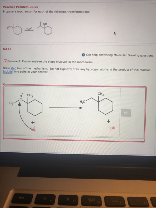 Solved Practice Problem 08.56 Propose a mechanism for each | Chegg.com