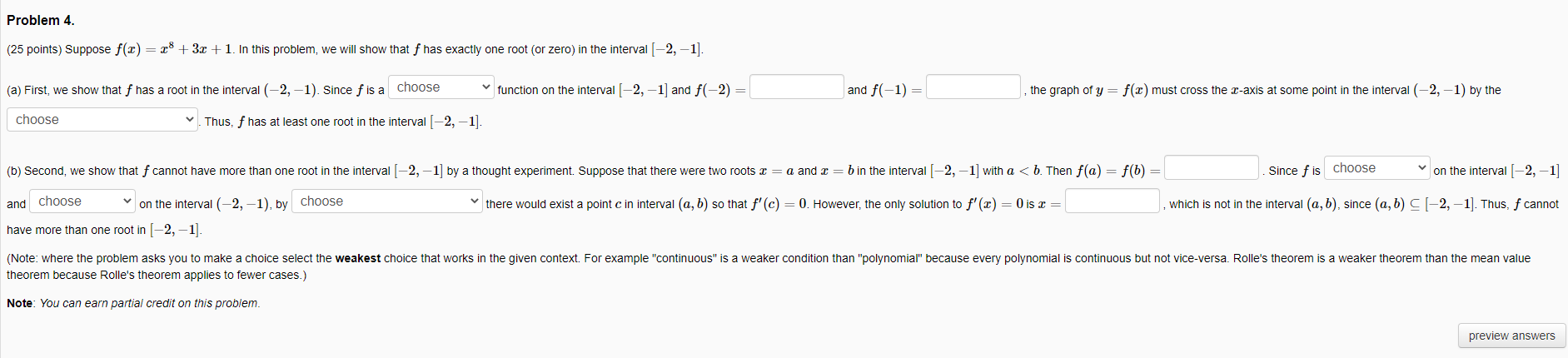 Solved Problem 4. (25 points) Suppose f(2)= 28 + 3x +1. In | Chegg.com