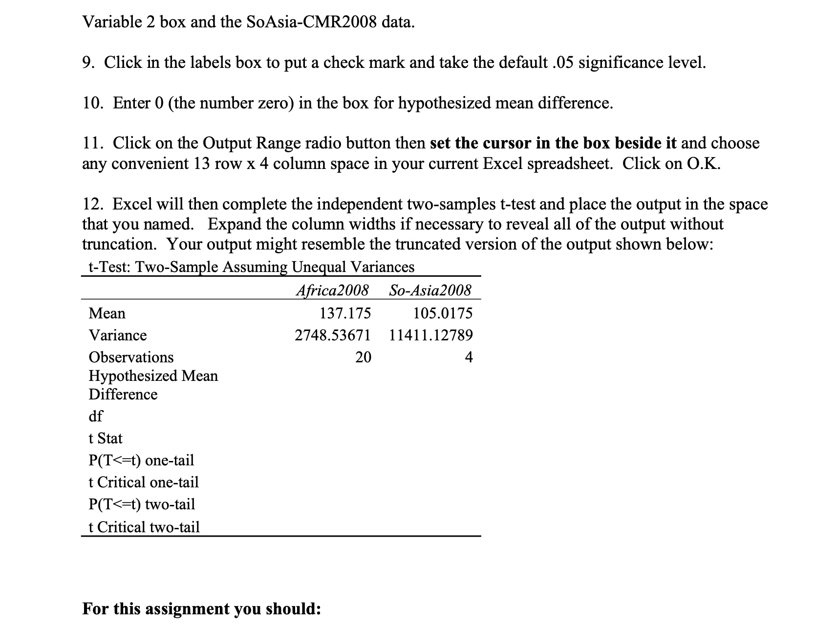 Give The Screenshot Of Your Excel Output Answer The 