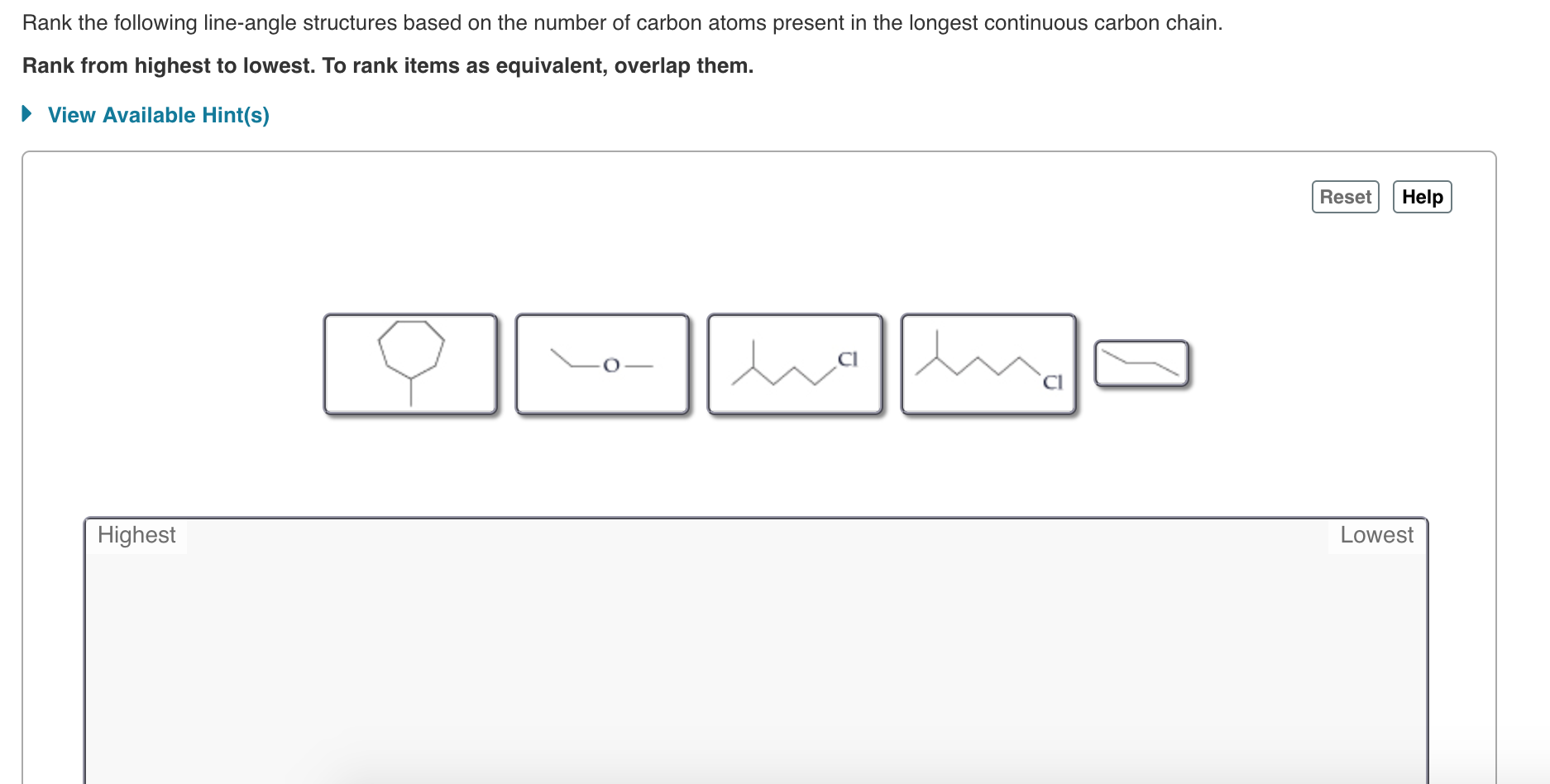 Solved The line-angle structure is an easy and quick way to | Chegg.com