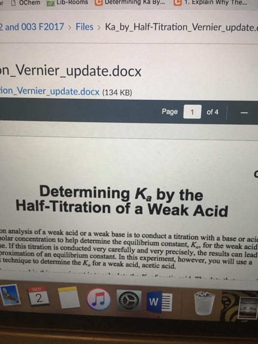 Solved Page Advanced Chemistry with Vernier Computer 24 | Chegg.com