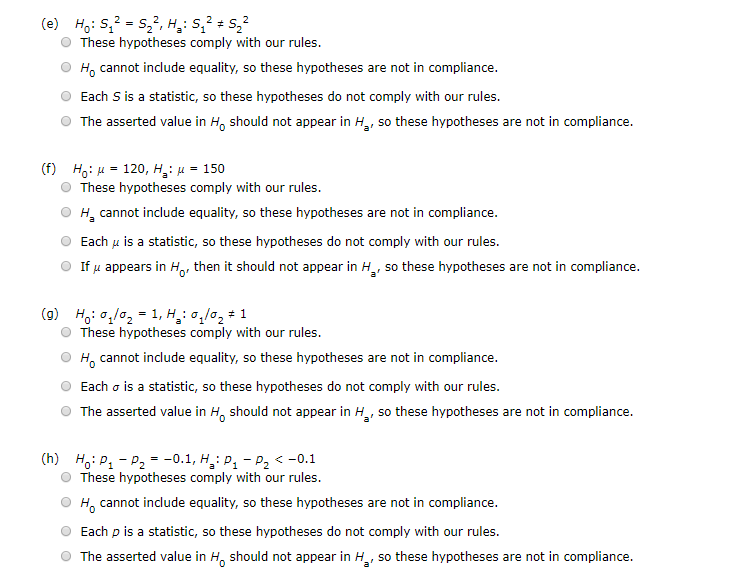 Solved For each of the following assertions, state whether | Chegg.com
