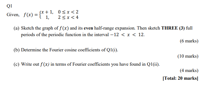 Solved Q1 (x + 1, 0 | Chegg.com