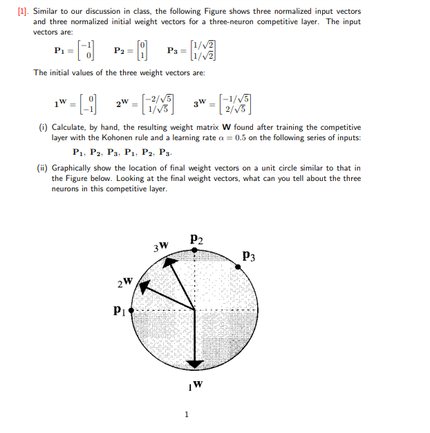 Solved 1]. Similar to our discussion in class, the following | Chegg.com