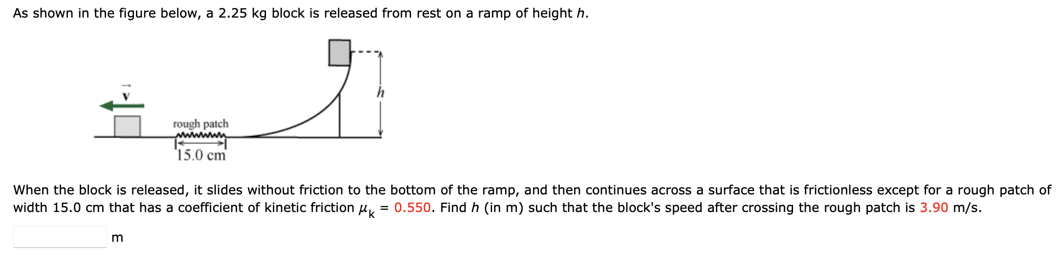 Solved As shown in the figure below, a 2.25 kg block is | Chegg.com