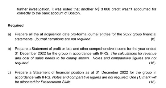 The following are the abridged financial statements | Chegg.com