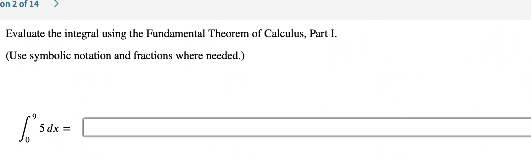 Solved Evaluate the integral using the Fundamental Theorem | Chegg.com