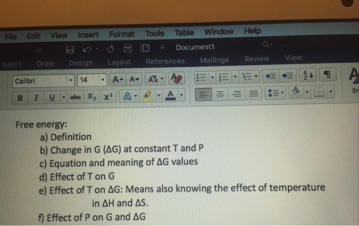 Solved File Edit View Insert Format Tools Table Window Help | Chegg.com