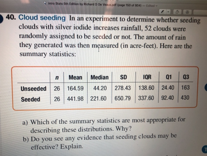 Solved Intro Stats 5th Edition by Richard D De Veaux.pdf | Chegg.com