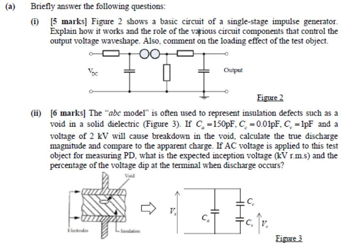 Solved (a) Briefly answer the following questions: (i) [5 | Chegg.com