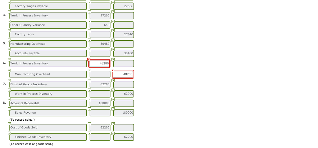 Solved Problem 11-6A Jorgensen Corporation uses standard | Chegg.com