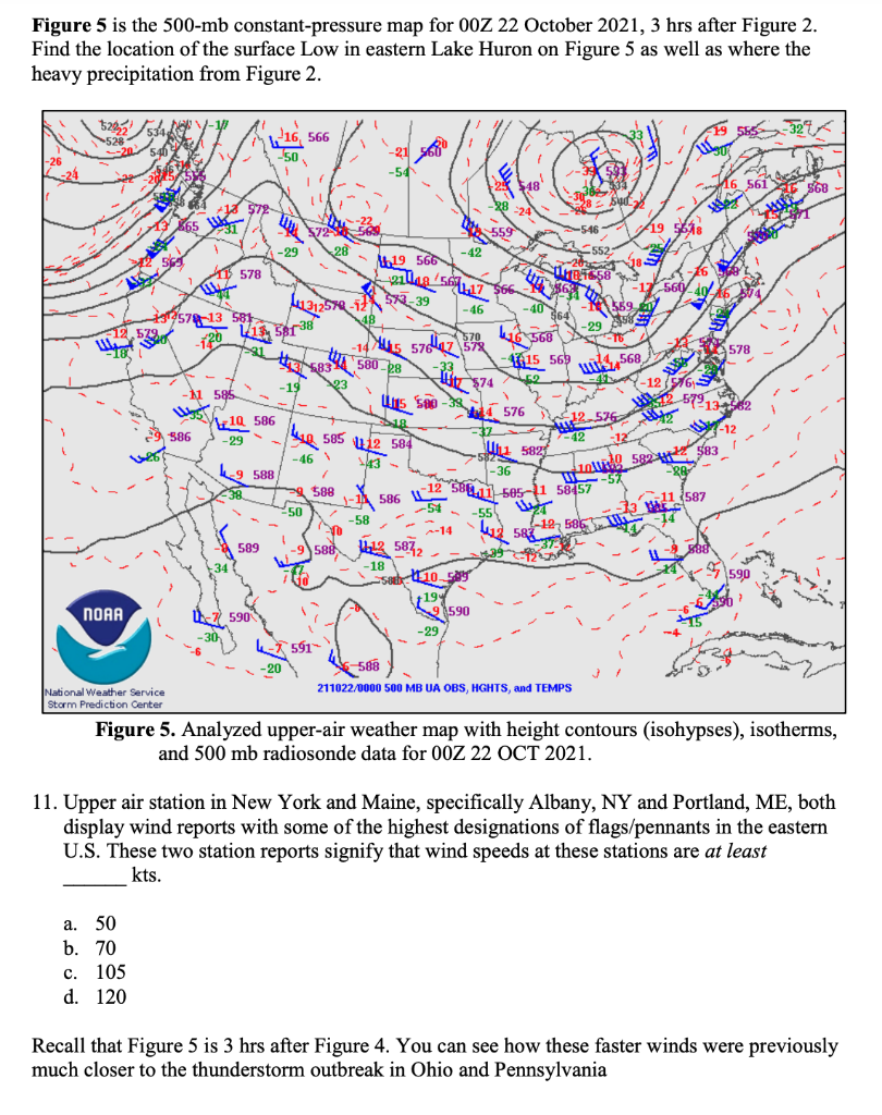 Solved CWS 11 - 2-FL21 SPC Storm Reports for 10/21/21 Map | Chegg.com