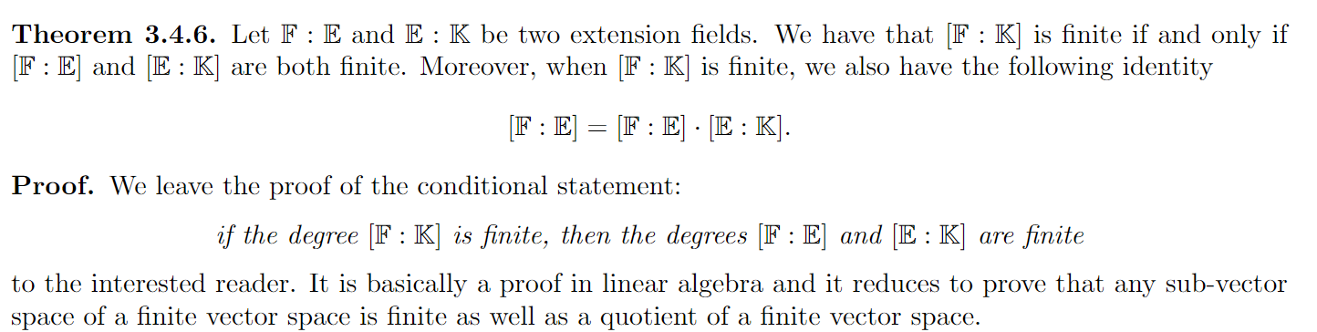 Solved Complete the proof of Theorem 3.4.6 by showing the | Chegg.com