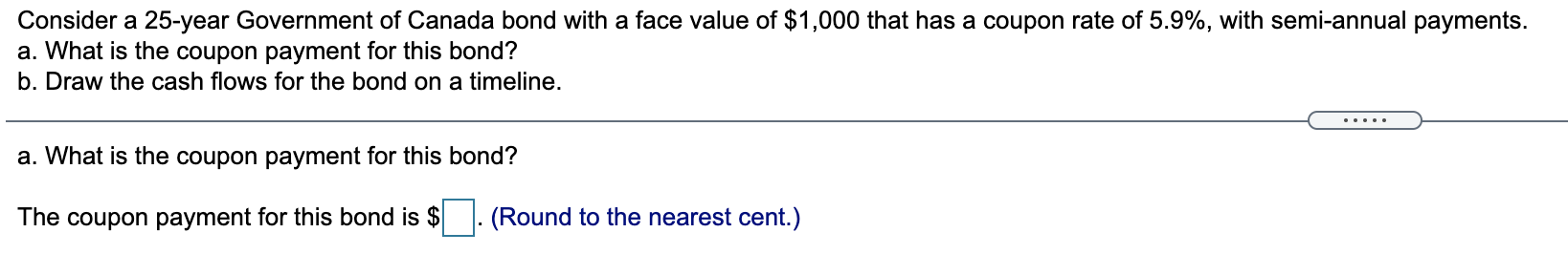 Solved Consider a 25-year Government of Canada bond with a | Chegg.com