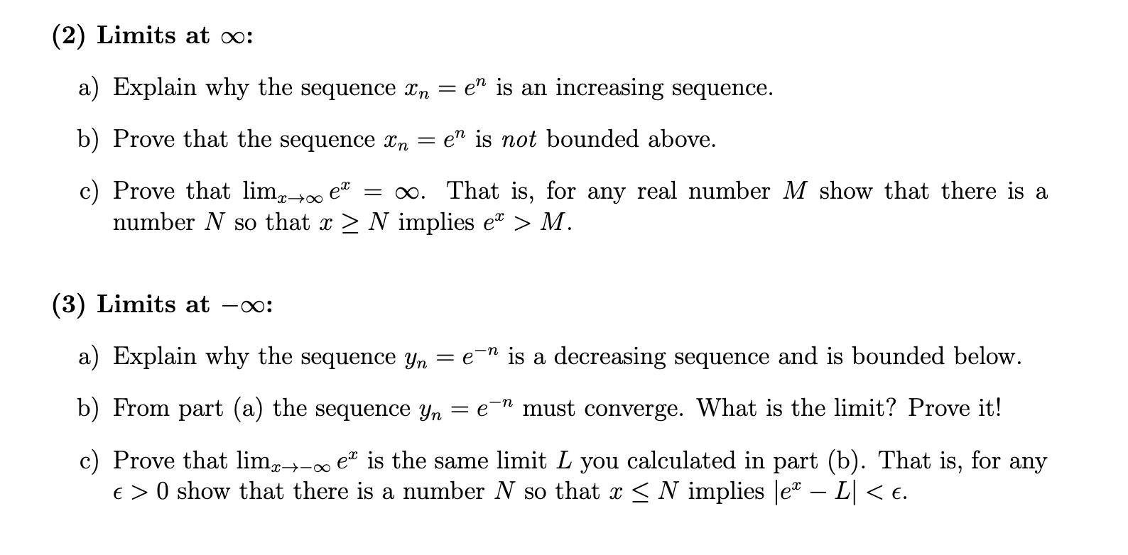 Solved Answer number 2 a, b, and c and number 3 a, b, and c. | Chegg.com