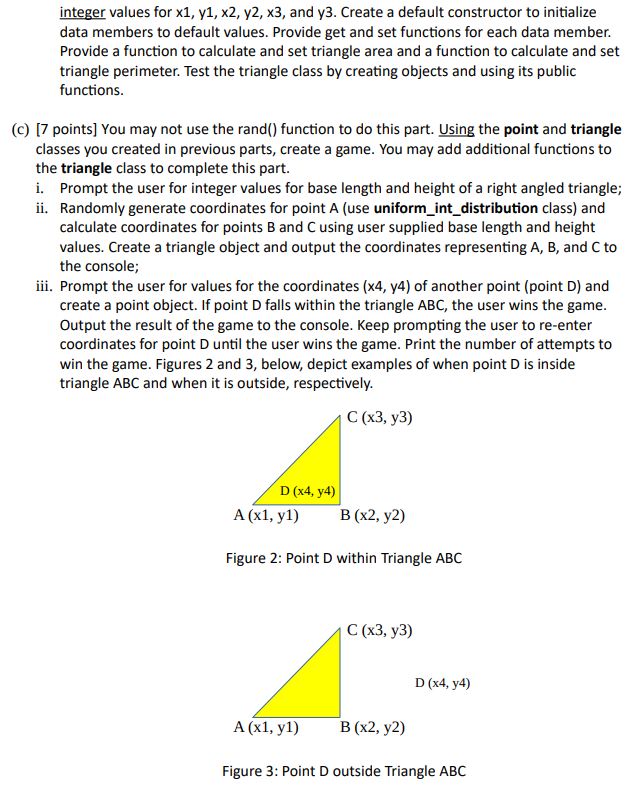 Solved 5. Any class you create must not have any public data | Chegg.com