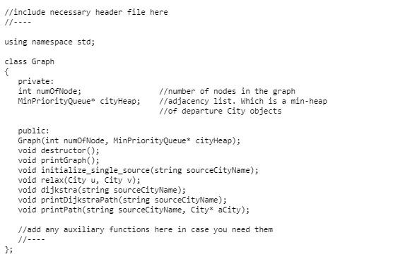Solved • Assignment7.cpp (This is the driver program. More | Chegg.com