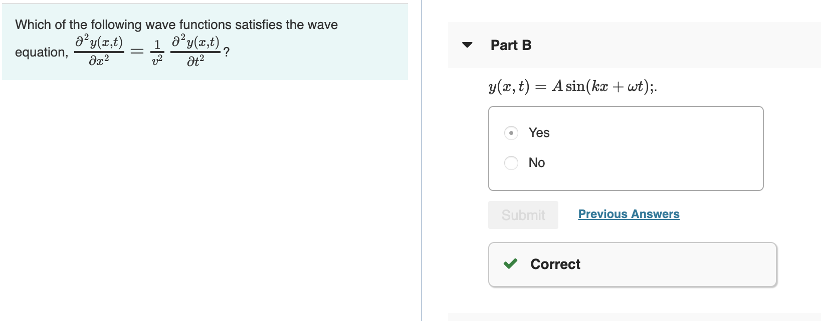 Solved Which of the following wave functions satisfies the | Chegg.com
