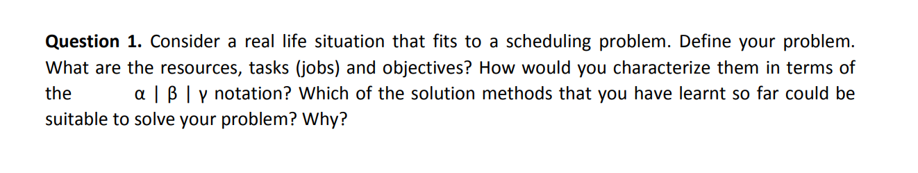 [Solved]: Please Give a detailed example Question 1. Consid