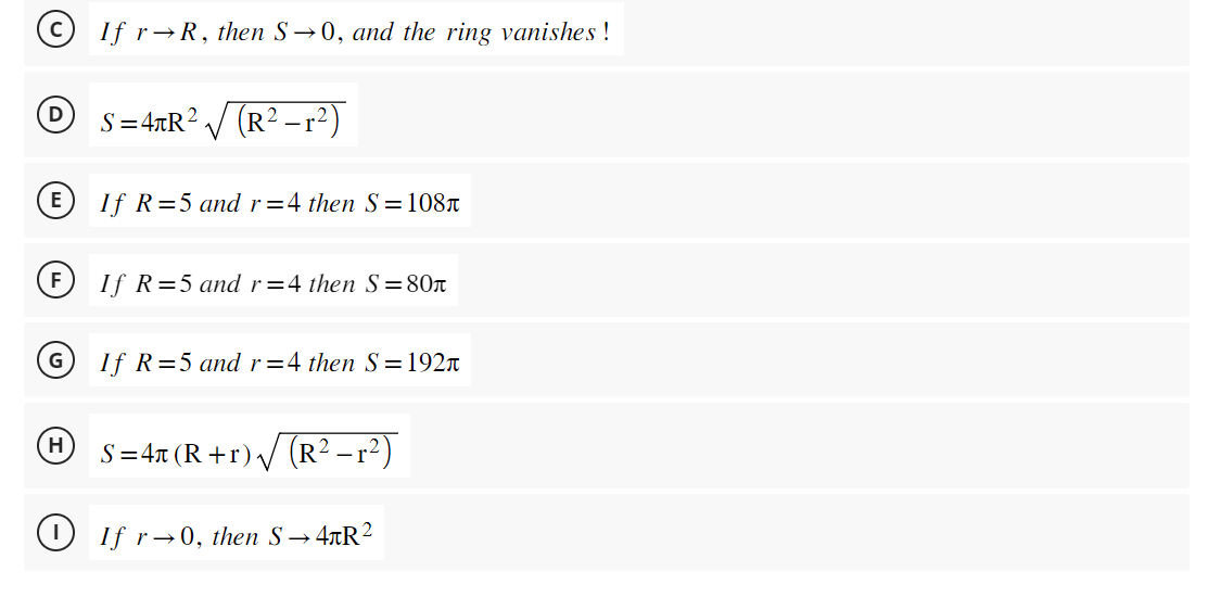 Solved A spherical ring_is a sphere with a cylindrical hole | Chegg.com
