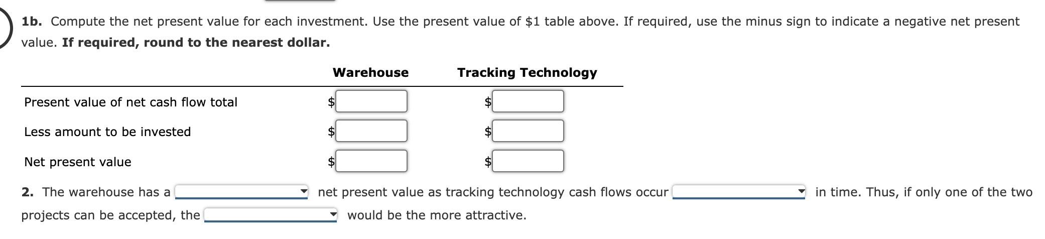 Solved Average Rate Of Return Method Net Present Value 6224