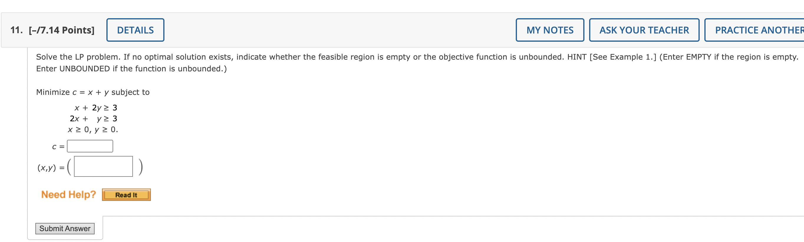 Solved Enter UNBOUNDED if the function is unbounded.) | Chegg.com