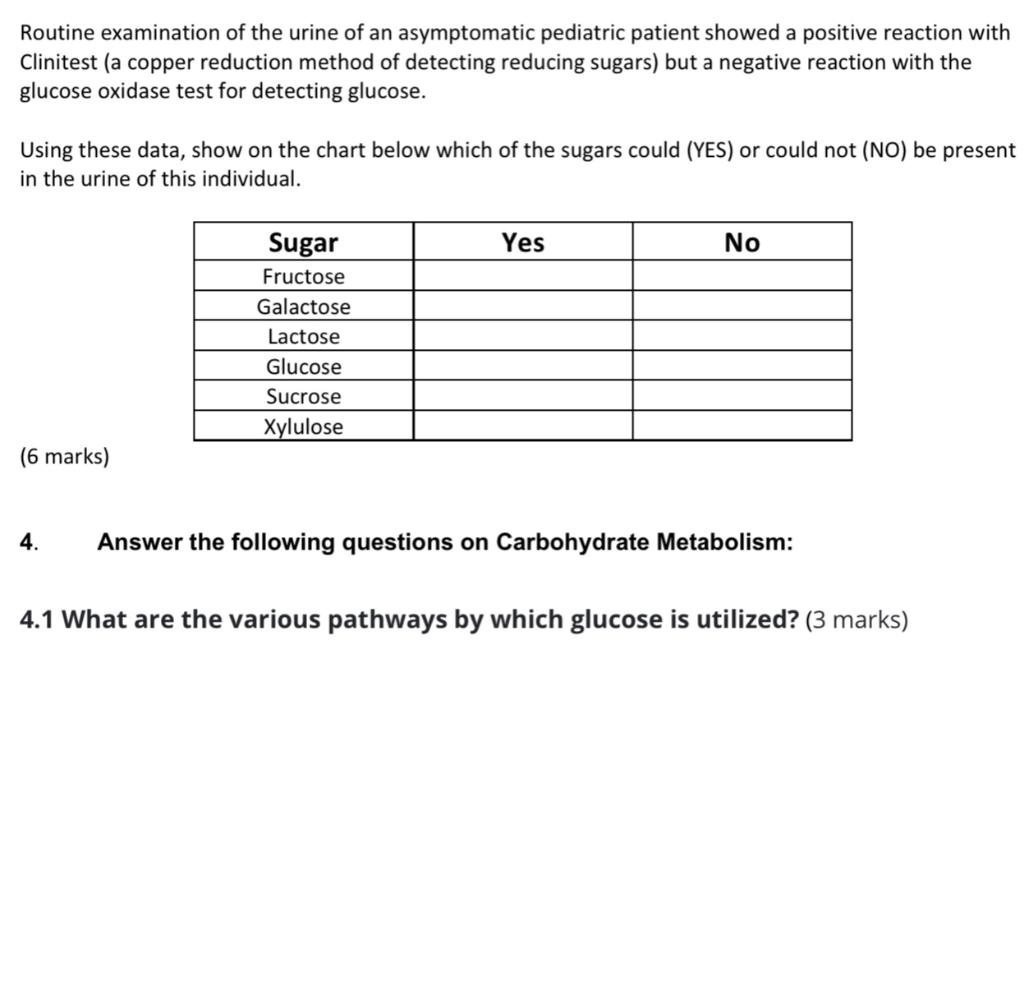 [Solved]: Routine examination of the urine of an asymptoma